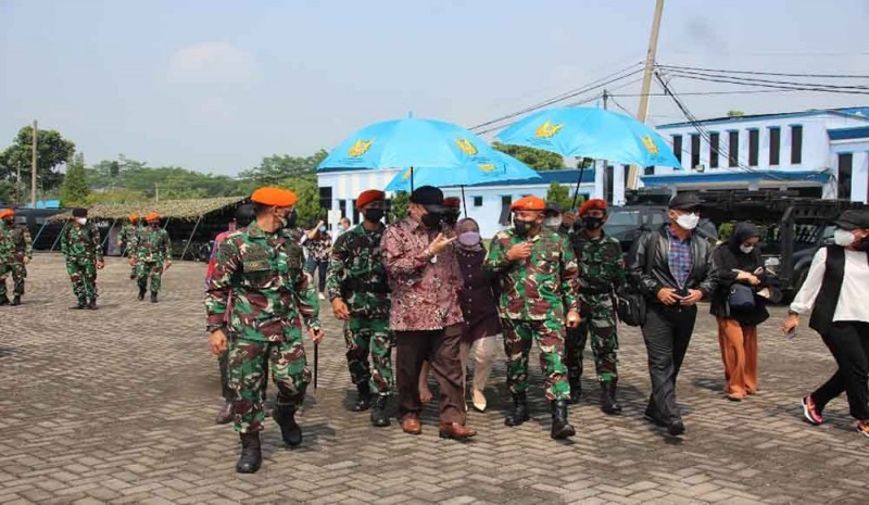 Utut Dukung Program Usulan SatBravo 90 Paskhas TNI AUUtut Du